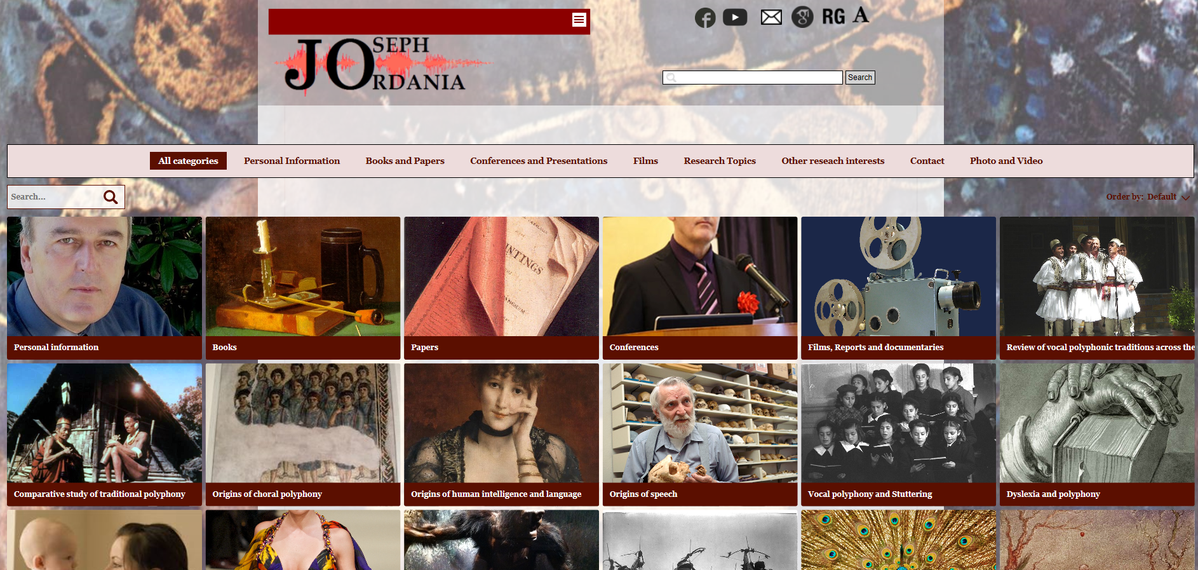 Vocal polyphony and Stuttering - Joseph Jordania Website